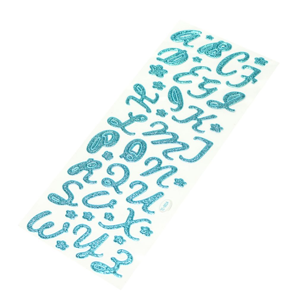 Alpha Glittered – Craft Easy Philippines