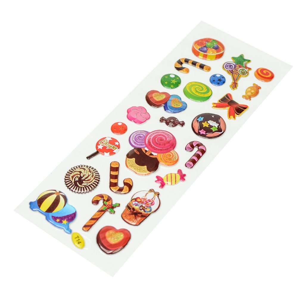 Puff Shiny Candy Stickers – Craft Easy Philippines